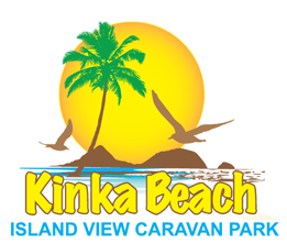 Kinka Beach Island View Logo